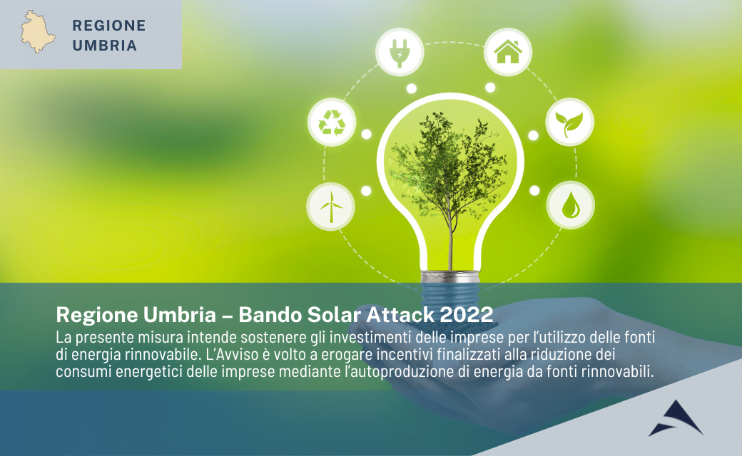 Regione Umbria - Bando Solar Attack 2022 - Alba Partners