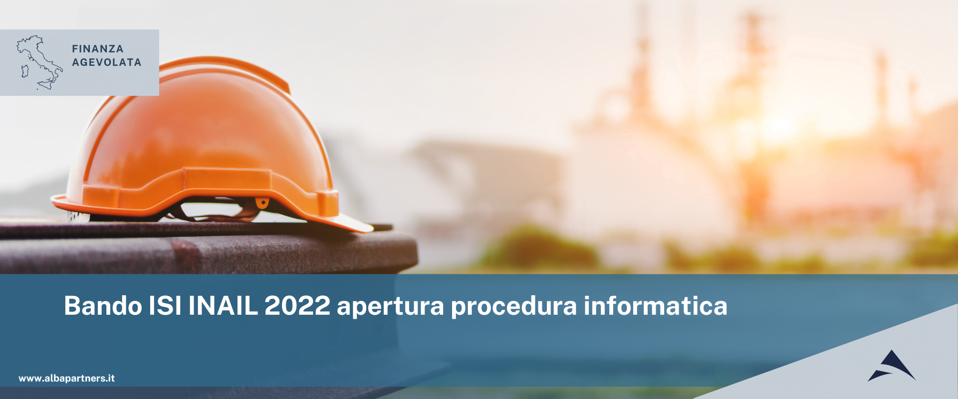 Bando ISI INAIL 2022 apertura procedura informatica - Alba Partners